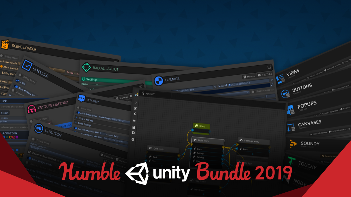 Pay what you want for The Humble Unity Bundle 2019 and learn the Unity game engine and ...