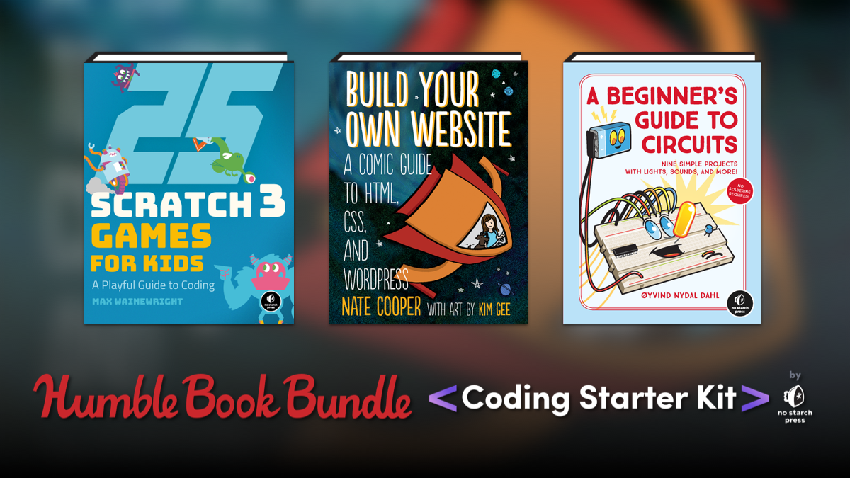 Just $1 - Humble Book Bundle: Coding Starter Kit by No Starch Press ...