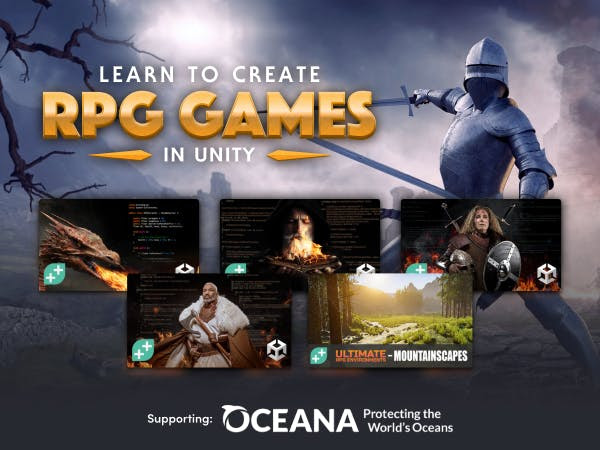 Learn To Create Rpgs In Unity With One Of Three Value Packed Bundle